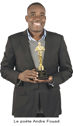 Andre Fouad remporte le Trophée "BEST POET OF THE YEAR 2017' de ...